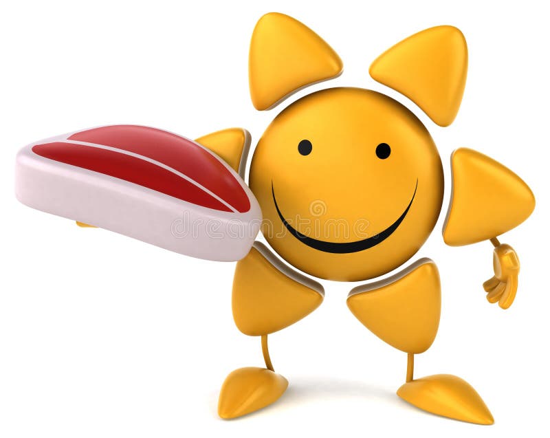 Fun sun stock illustration. Illustration of season, cute - 54037910