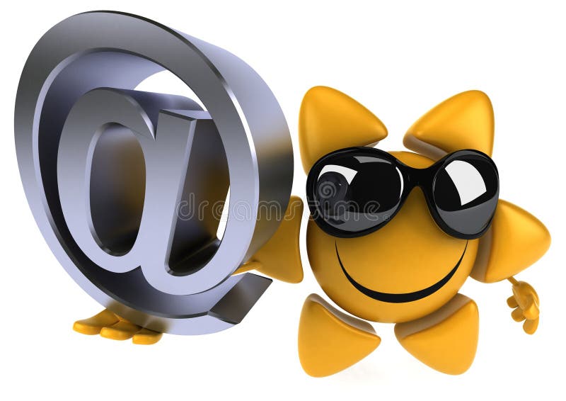 Fun sun stock illustration. Illustration of bright, mascot - 55375705