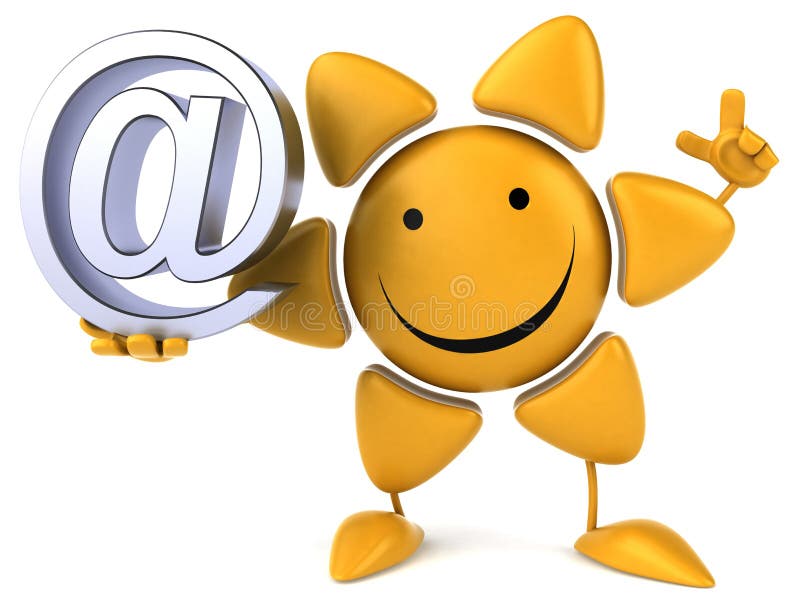 Fun sun stock illustration. Illustration of symbol, humor - 55375706