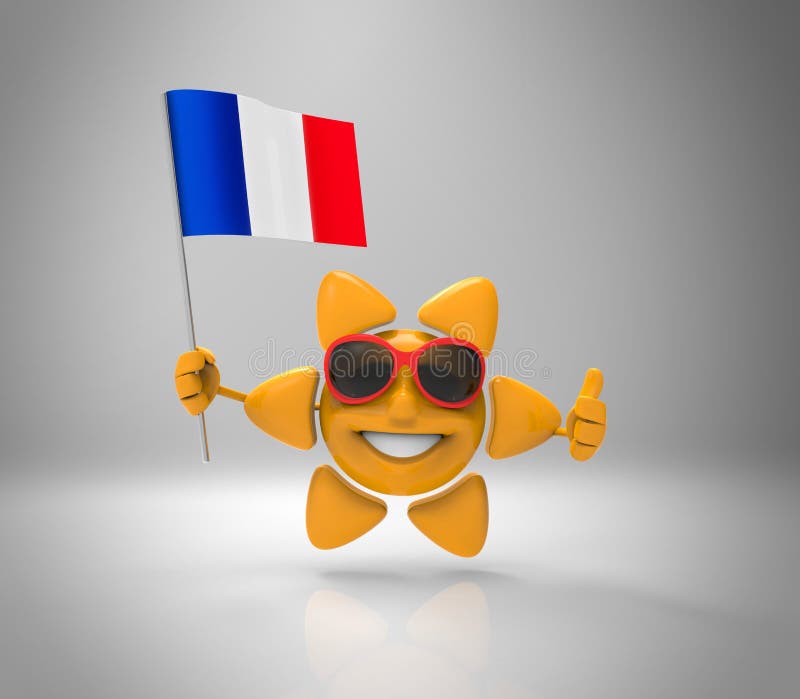 Fun sun stock illustration. Illustration of design, smile - 55451477