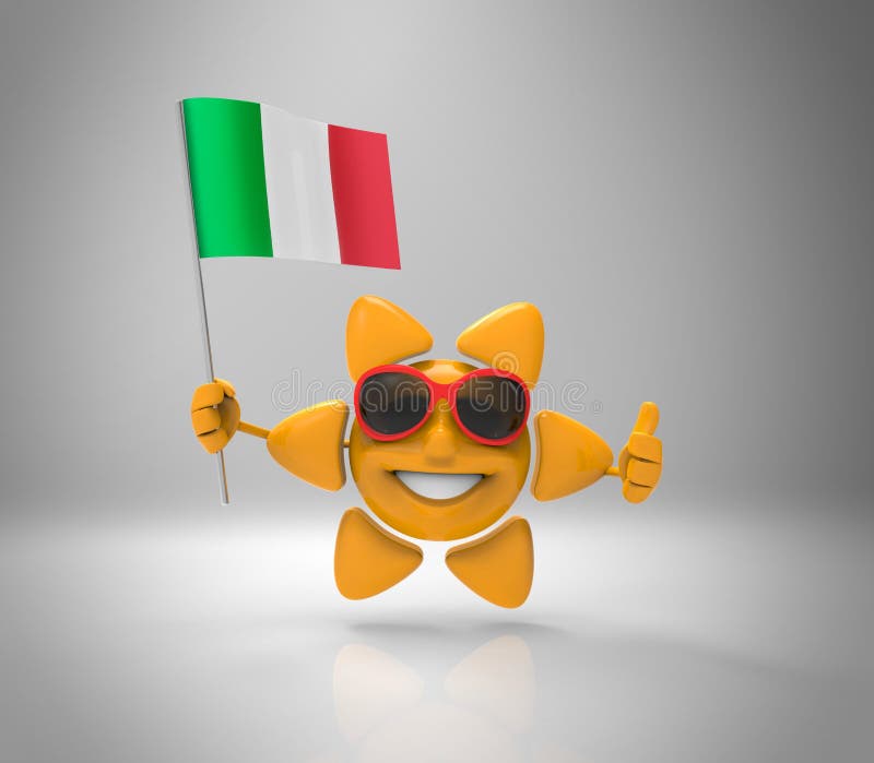 Fun sun stock illustration. Illustration of icon, symbol - 55451506