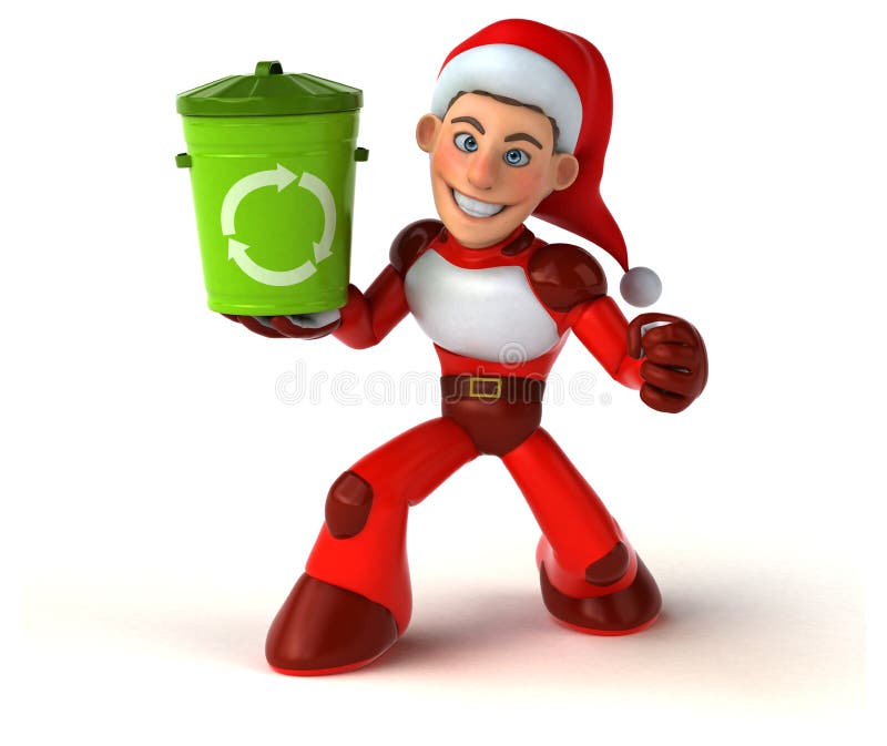 Claus Recycle Santa Stock Illustrations – 101 Claus Recycle Santa Stock ...