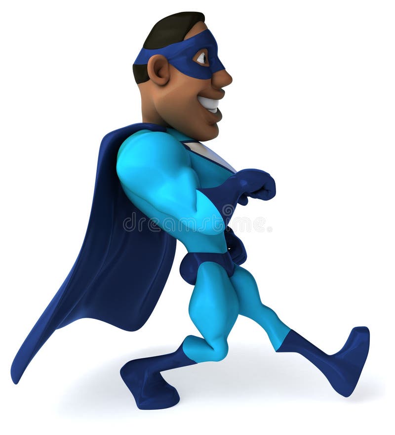 Fun superhero stock illustration. Illustration of lifestyle - 47727733