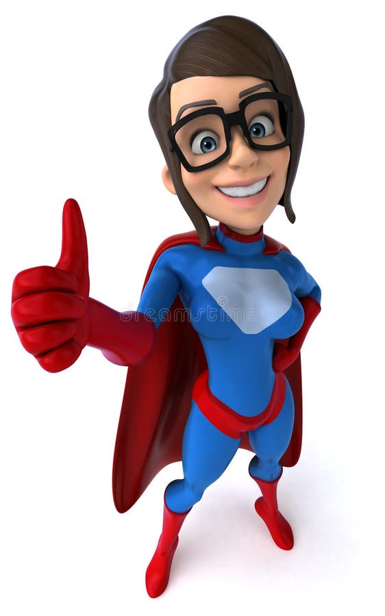 Fun superhero stock illustration. Illustration of lifestyle - 47802204