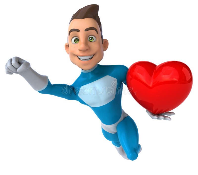 Fun superhero stock illustration. Illustration of heroes - 53176807