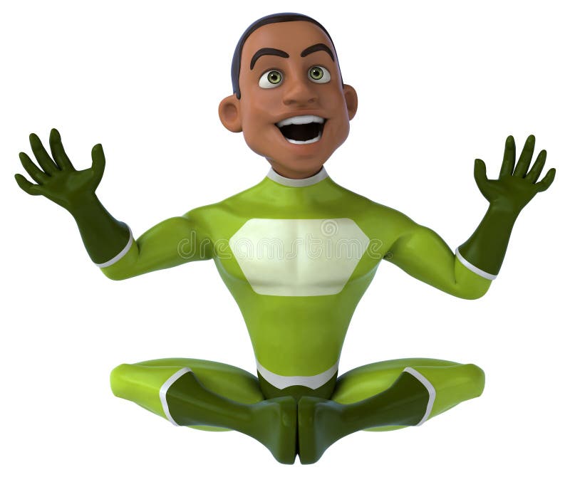 Fun superhero stock illustration. Illustration of speed - 54880229