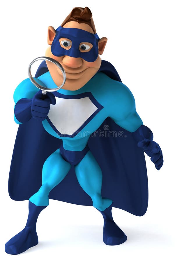 Fun superhero stock illustration. Illustration of speed - 56028264