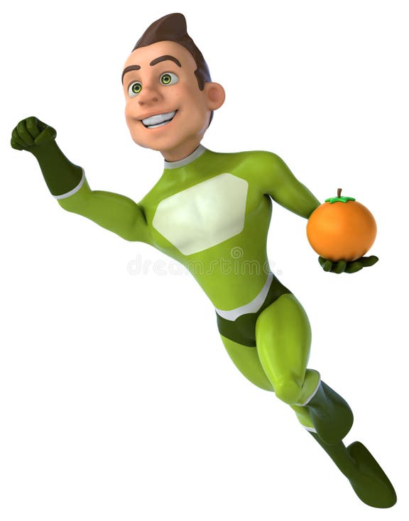 Fun superhero stock illustration. Illustration of macho - 60478890