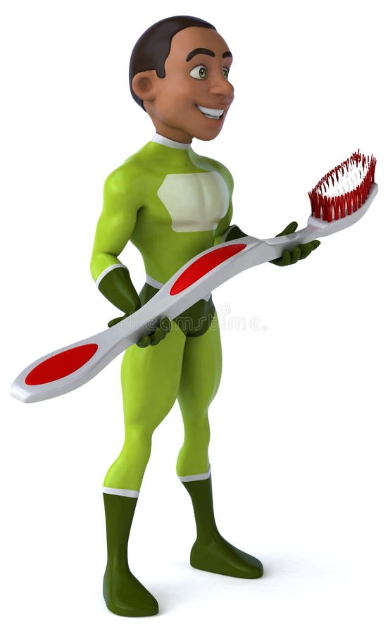 Superhero Toothbrush Stock Illustrations – 337 Superhero Toothbrush ...