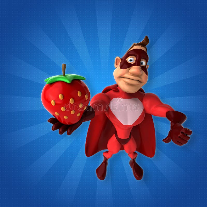 Fun superhero stock illustration. Illustration of power - 72920750