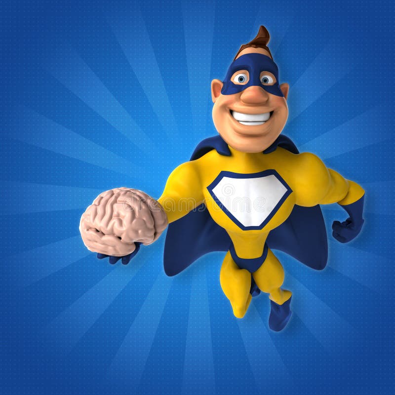 Fun superhero stock illustration. Illustration of heroes - 76179880