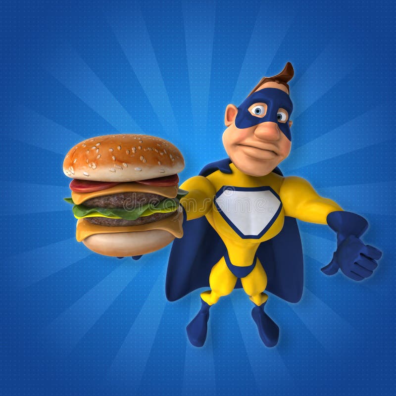 Fun superhero stock illustration. Illustration of heroes - 76180053