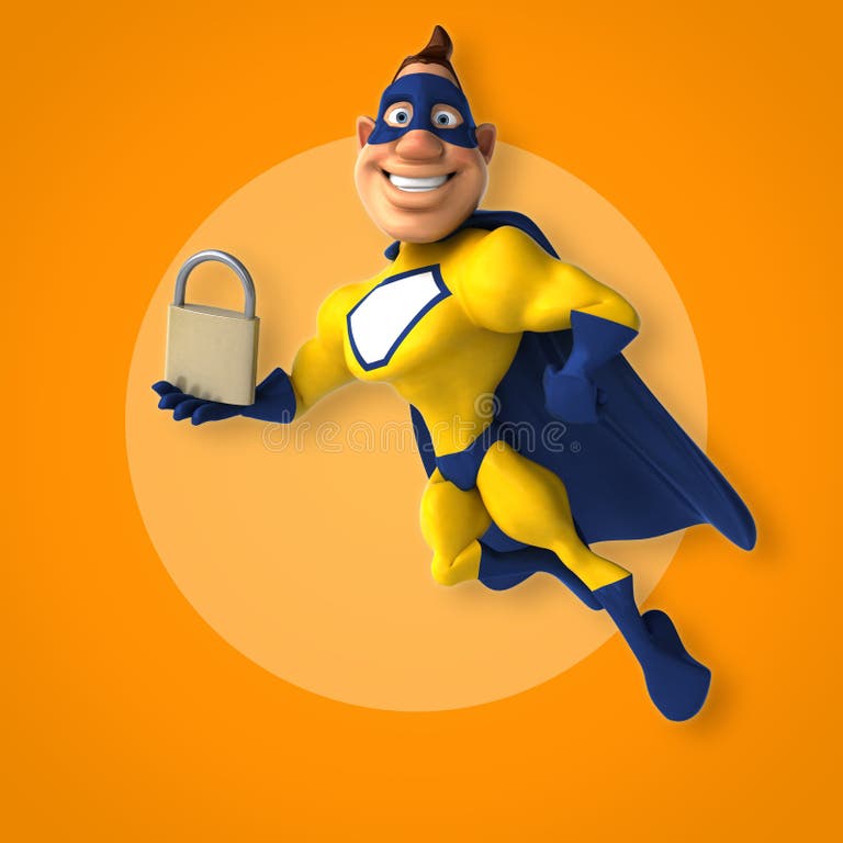 Superhero Padlock Stock Illustrations – 150 Superhero Padlock Stock ...