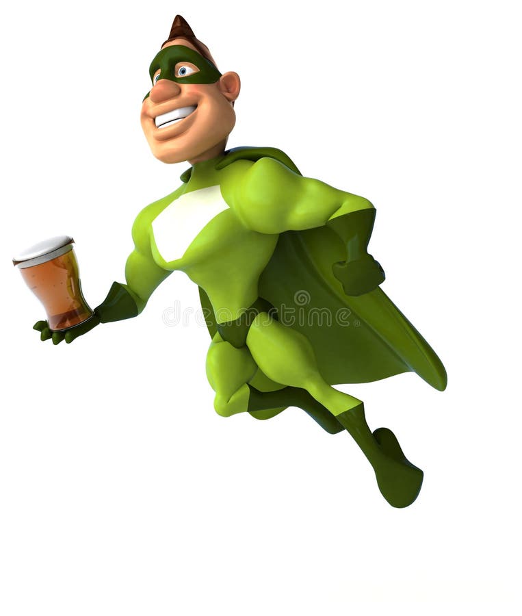 Superhero Beer Stock Illustrations – 178 Superhero Beer Stock ...