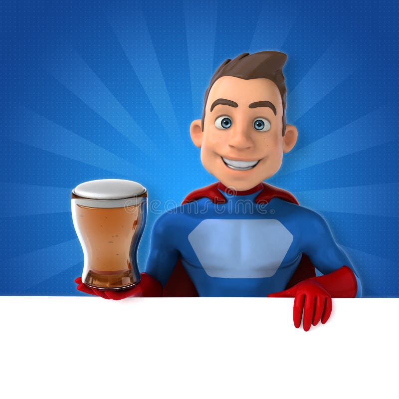 Superhero Beer Stock Illustrations – 178 Superhero Beer Stock ...