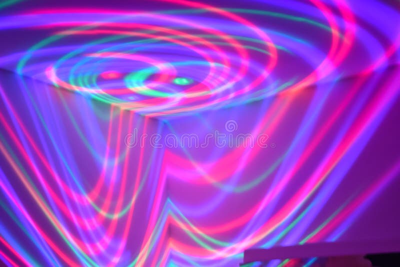Fun Swirling Neon Lights stock photo. Image of background - 88715014