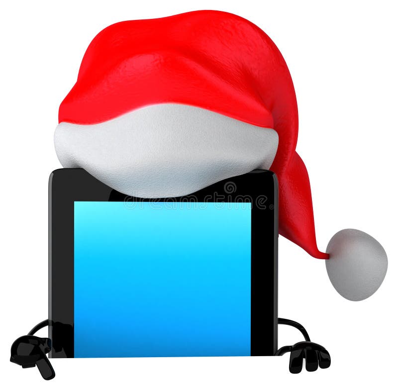 Fun tablet stock illustration. Illustration of phone - 46092213