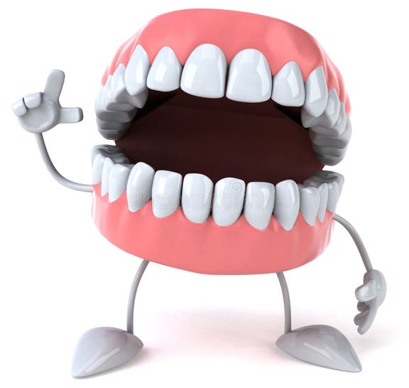 Fun teeth stock illustration. Illustration of dentist - 17526985