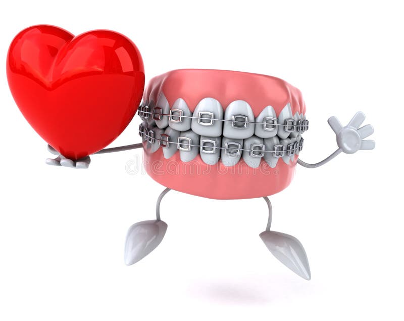 Fun teeth stock illustration. Illustration of hygiene - 45197028