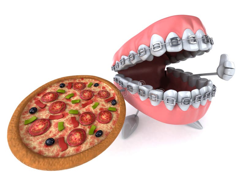 Fun teeth stock illustration. Illustration of joke, laugh - 46236533