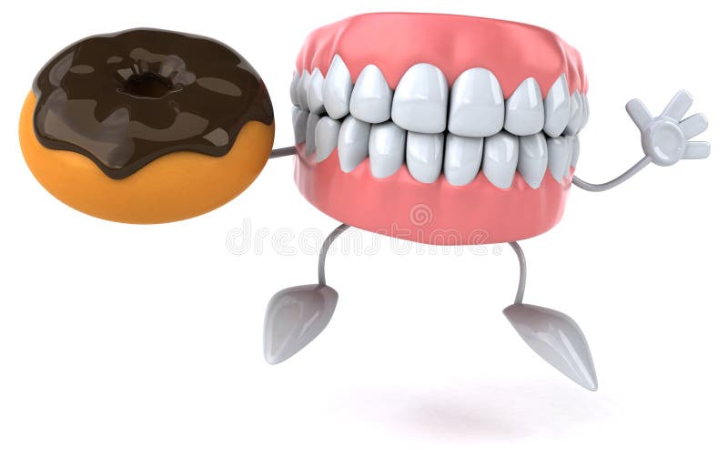 Fun teeth stock illustration. Illustration of bite, comedy - 47191230