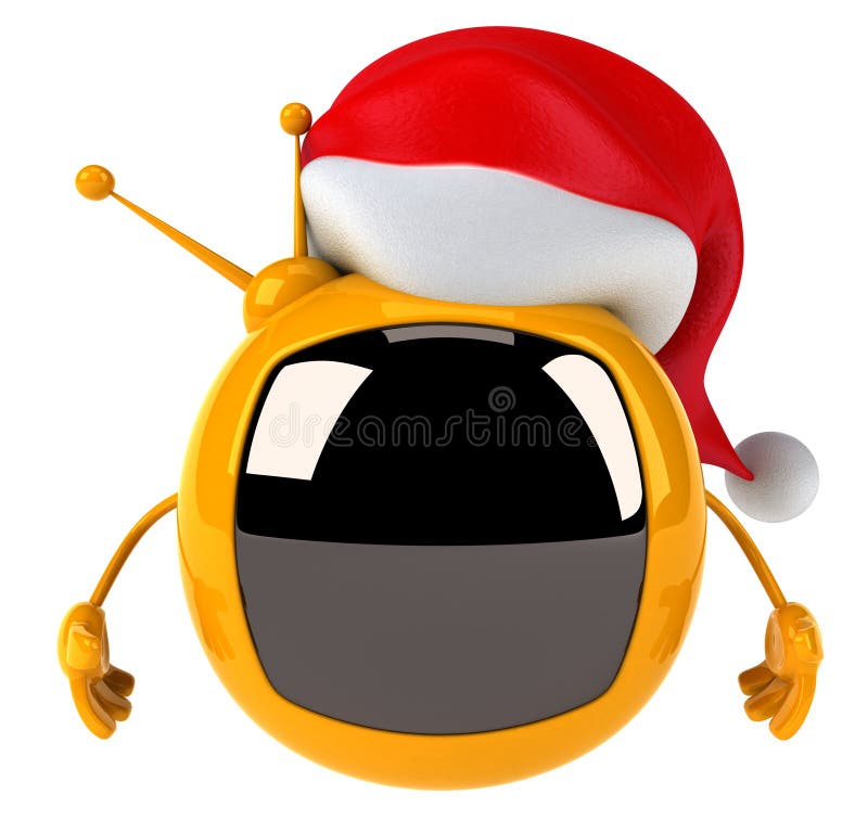 Fun television stock illustration. Illustration of shape - 45154775