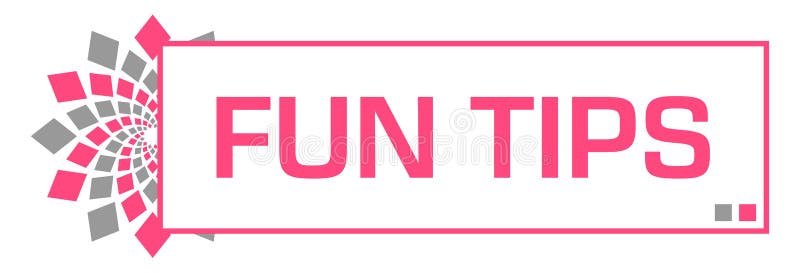 Tips Pink Squares stock illustration. Illustration of hints - 80895768