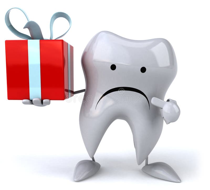 Fun tooth stock illustration. Illustration of dent, dentist - 44178786