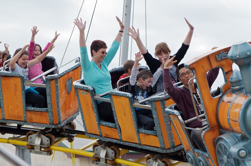 Fun train ride editorial image. Image of child, kids - 20730510