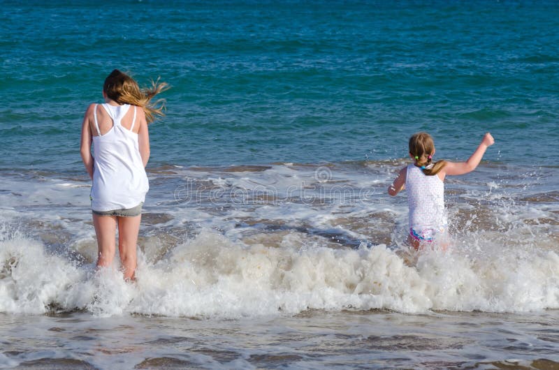 Fun on tropical beach stock image. Image of blue, sports - 29202493