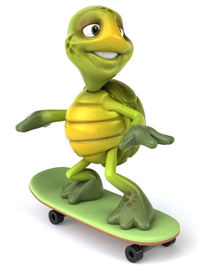 Turtle Skateboard Stock Illustrations – 120 Turtle Skateboard Stock ...