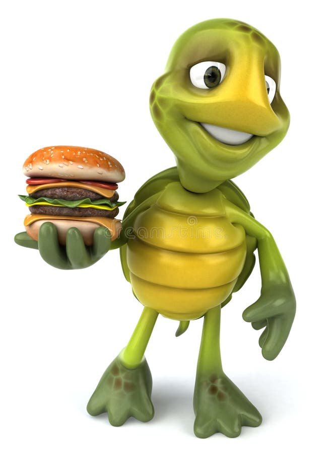 Fun turtle stock illustration. Illustration of symbol - 44904614