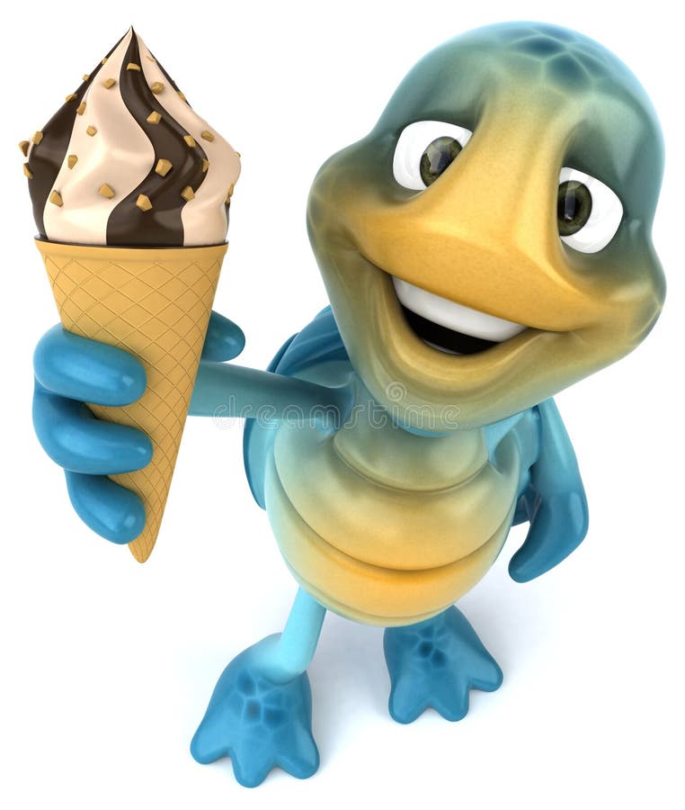 Turtle Cartoon Ice Cream Stock Illustrations – 92 Turtle Cartoon Ice ...