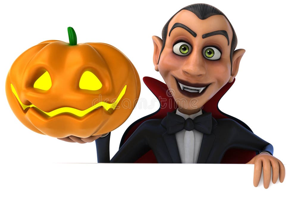 Fun vampire stock illustration. Illustration of fear - 44356511