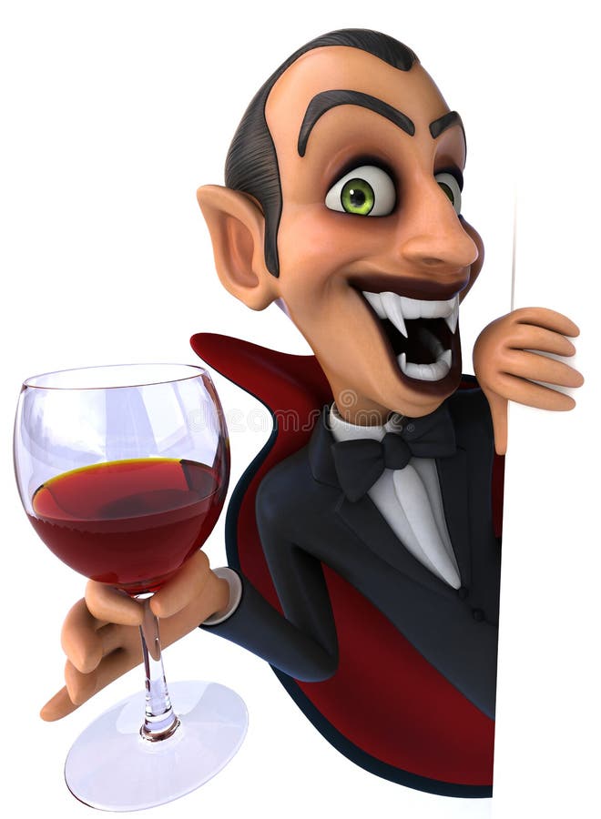 Fun vampire stock illustration. Illustration of concept - 43678422