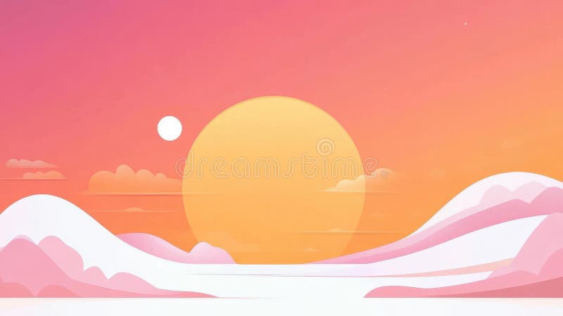 A Fun, Vibrant Pink Comic Background, Featuring Modern Flat ...