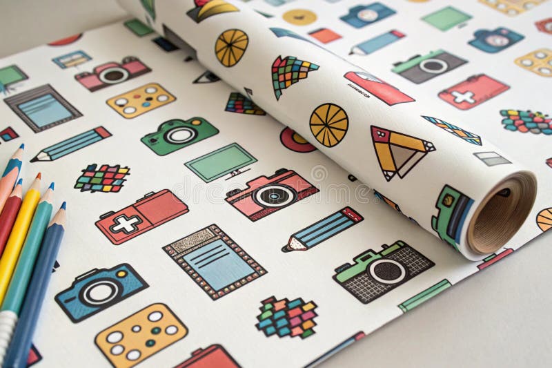 A Fun Wallpaper Filled with Pixel Art Versions of Classic Design Icons ...