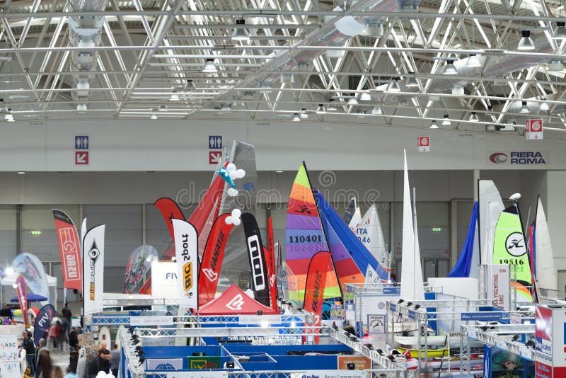 The Fun Zone - Big Blue, Rome, 2014 Editorial Photography - Image of ...