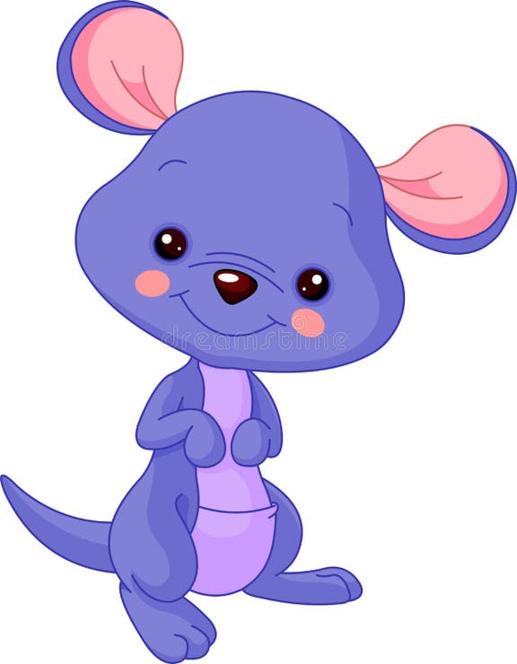 Fun zoo. Kangaroo stock vector. Illustration of childhood - 22948956