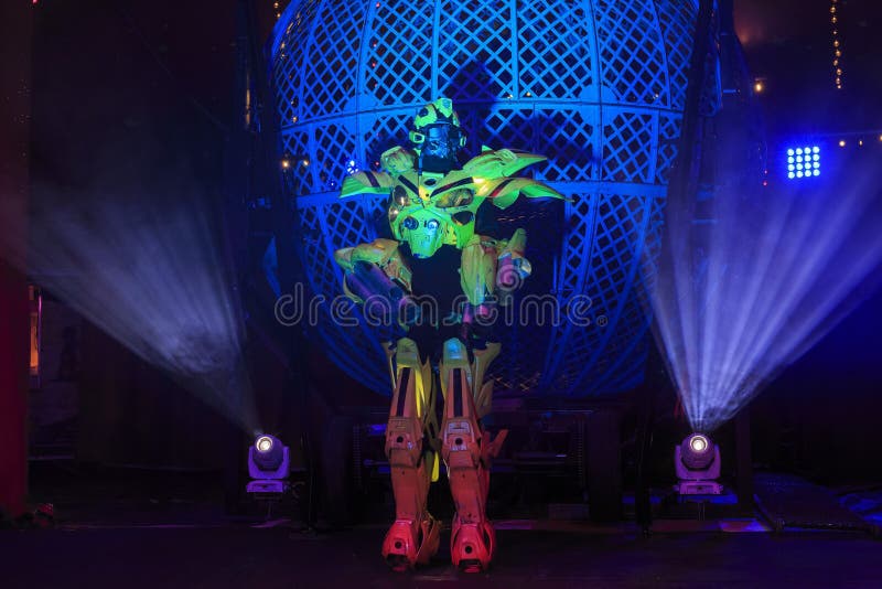 The fun Zyair Circus show editorial stock image. Image of activity ...