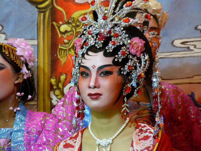 Funcionamiento Chino De La ópera Imagen de archivo editorial - Imagen ...