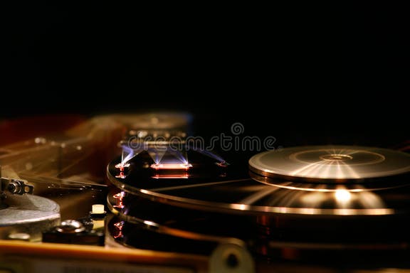 Funcionamiento de HDD imagen de archivo. Imagen de herramienta - 4333349