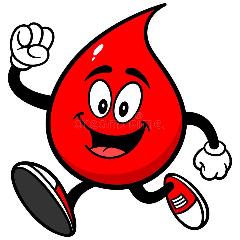 Funcionamiento De La Gota De Sangre Ilustración del Vector ...