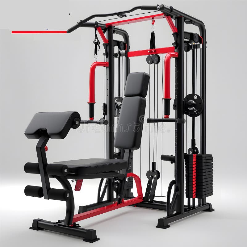 Multi Station Workout Machines Stock Illustrations – 11 Multi Station ...