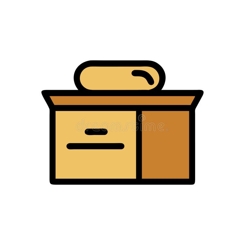 Functional Bread Box for Kitchen Decor Stock Vector - Illustration of ...