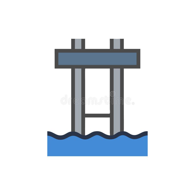 Functional Foundation Pier Design for Strength Stock Vector ...