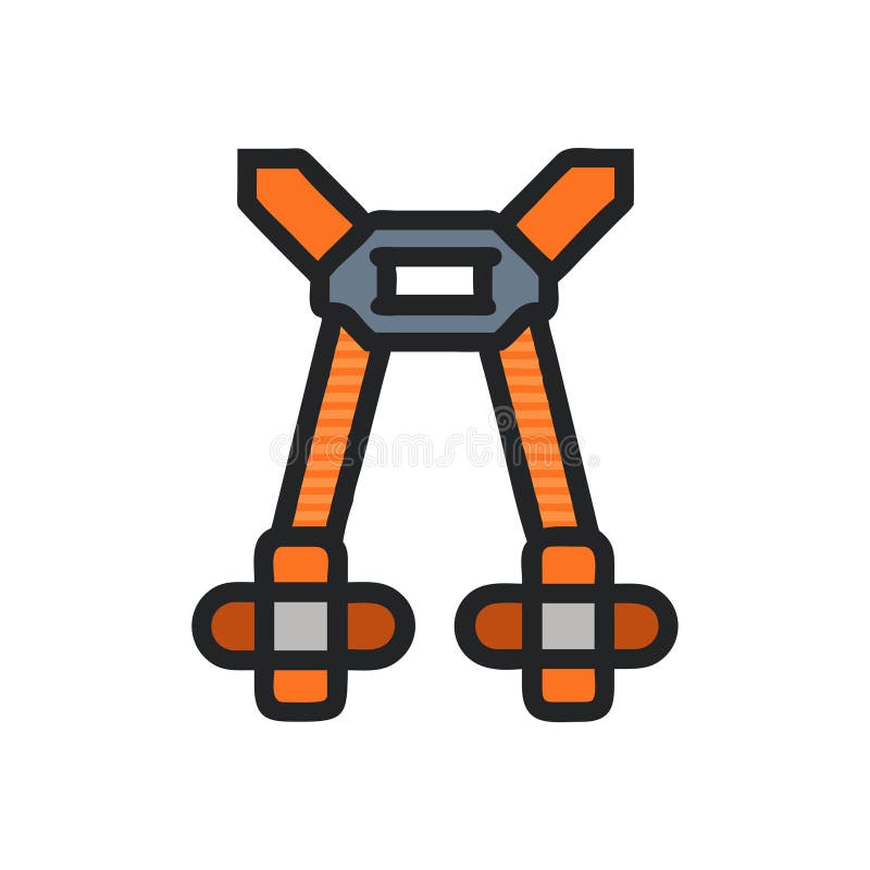 Functional Harness Strap Design for Work Stock Illustration ...