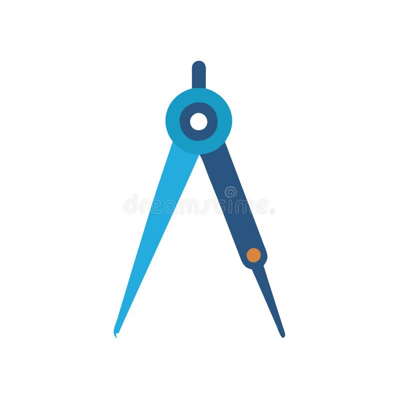 Functional Compass Needle Icon Stock Vector - Illustration of vector ...