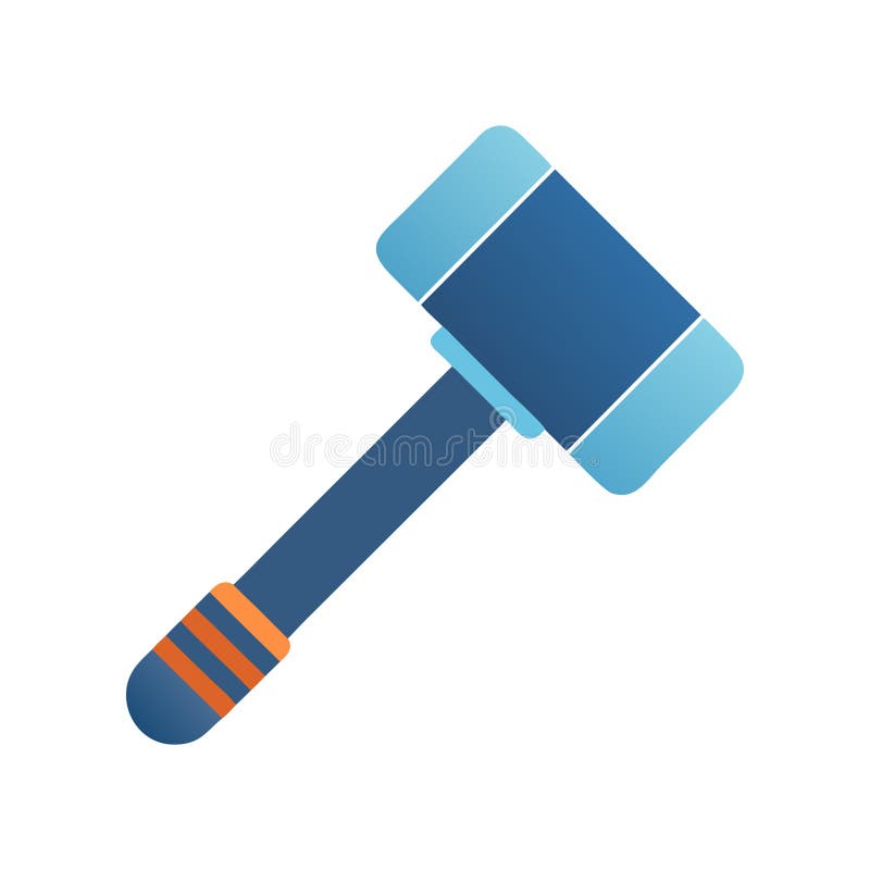 Functional Mallet Tool for Crafts Stock Vector - Illustration of ...