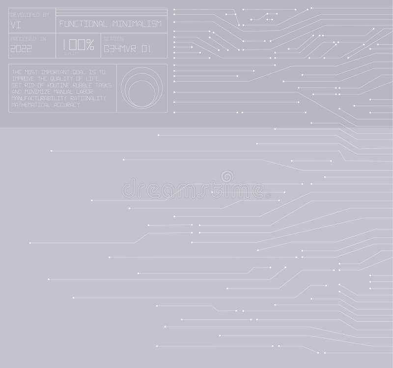 Functional Minimalism. Background Template. Design Element. Networking ...